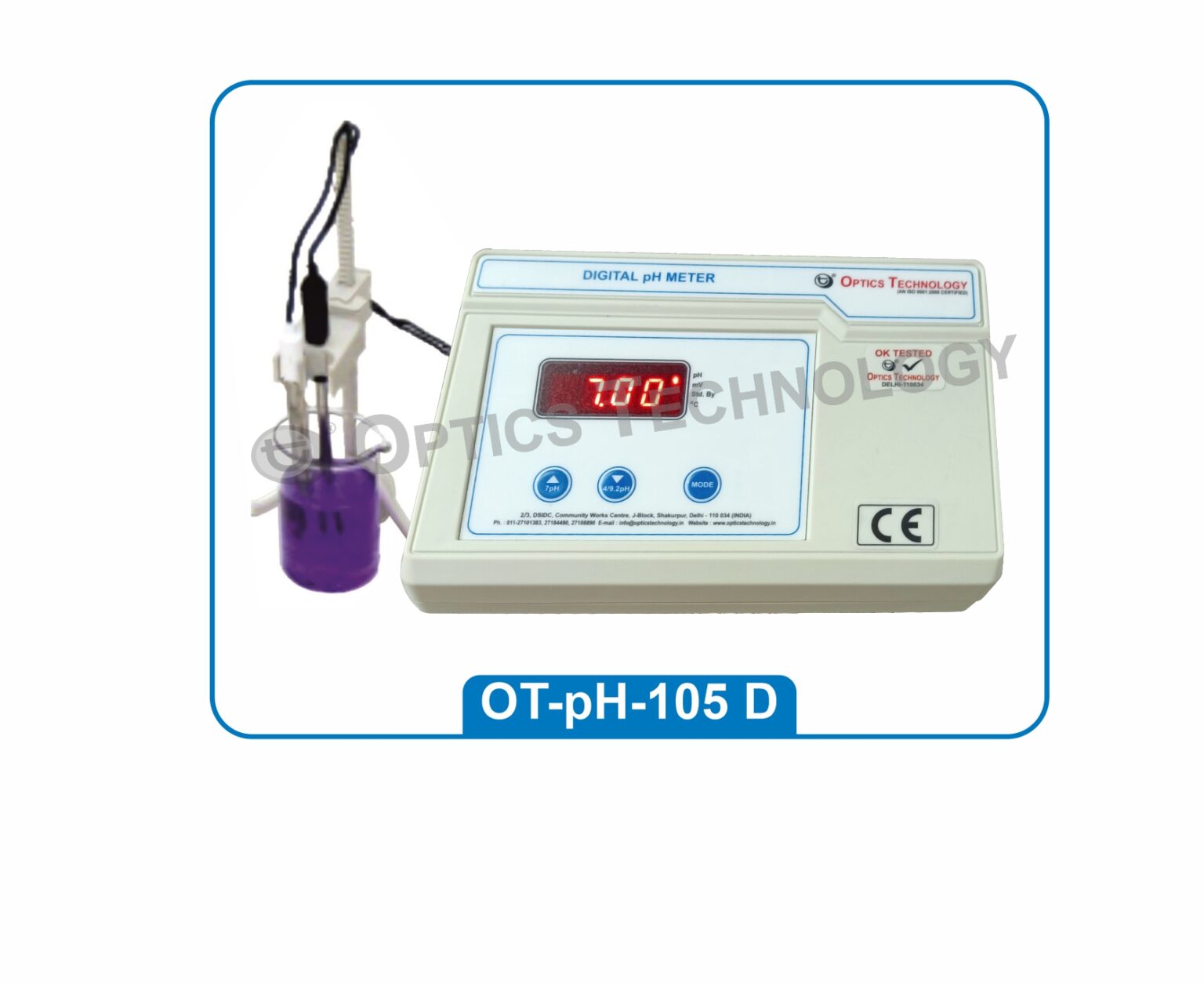 DIGITAL pH METER Manufacturers in India – Optics Technology